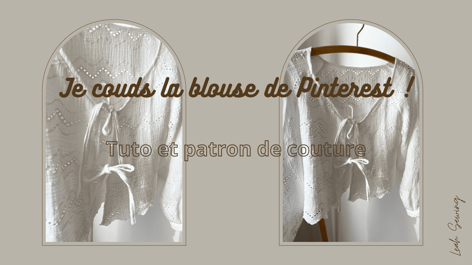 Leah Sewing - Patron de couture tous niveaux