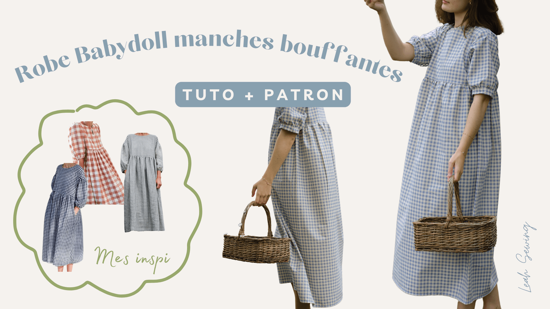 Leah Sewing - Patron de couture tous niveaux